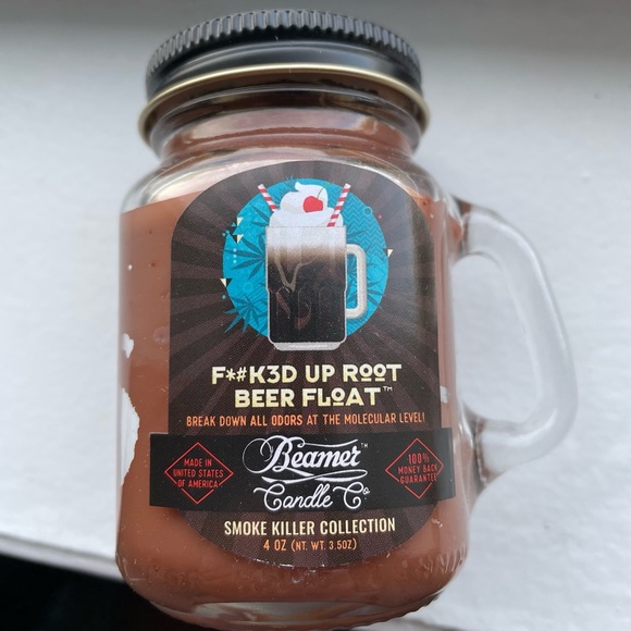 Beamer Candle Co. | Accents | Fd Up Root Beer Float Candle | Poshmark